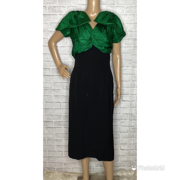 Vintage | Dresses | Vintage 6s Sam Friedlander Off Shoulder Cocktail ...